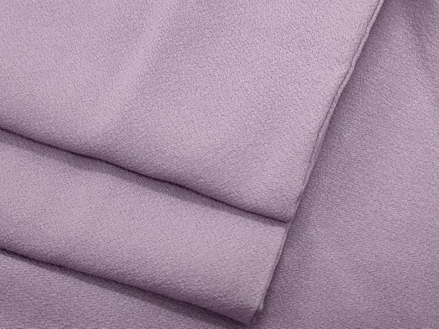 平和屋着物●上質な色無地　浅紫色　正絹　逸品　CAAX3109th