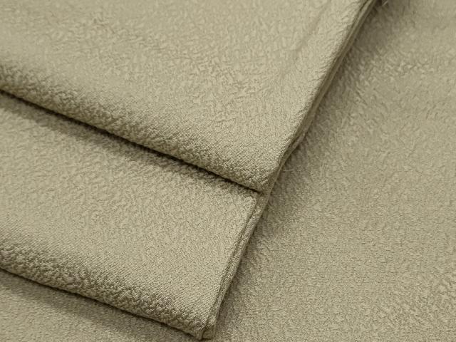 平和屋着物●上質な色無地　灰汁色　正絹　逸品　CAAX3120th