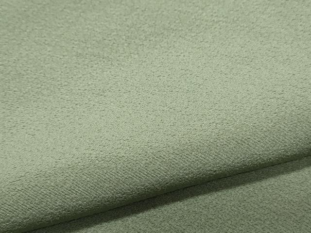 平和屋着物○上質な色無地 鶸茶色 正絹 逸品 CAAX3126th