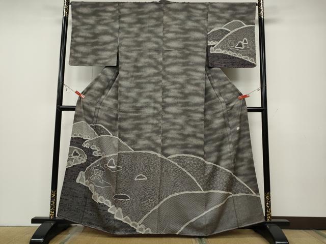 平和屋着物●訪問着　作家物　石庭　正絹　逸品　未使用　CAAX4410ut