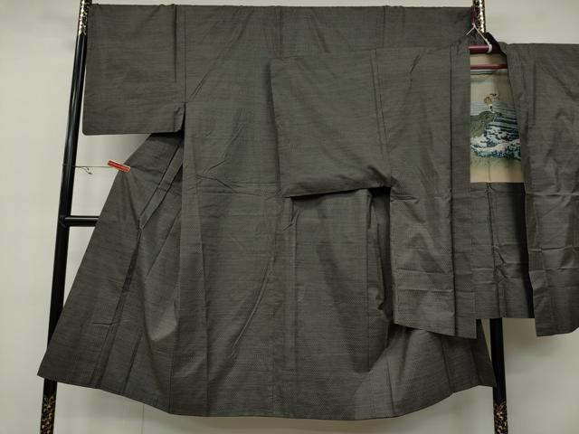 平和屋着物●男性　本場大島紬　アンサンブル　吉祥文　正絹　逸品　CAAX4539ut