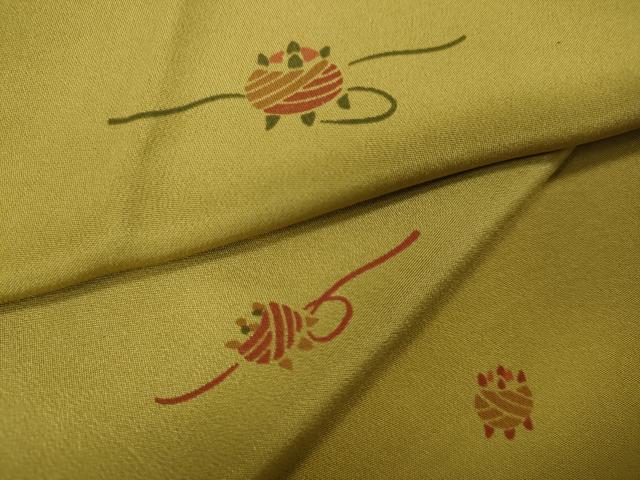 平和屋着物●長襦袢　無双仕立て　糸巻き　正絹　逸品　未使用　CAAX4574ut