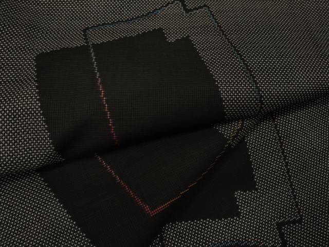 平和屋着物●本場大島紬　9マルキ　吉祥文　正絹　逸品　未使用　CAAX4613ut