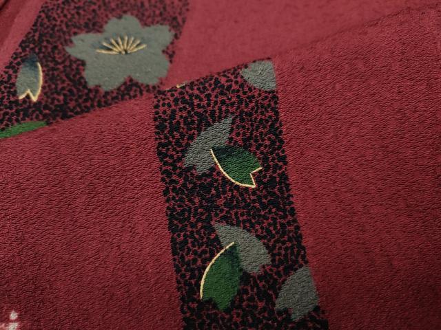 平和屋着物○訪問着 絞り 舞桜文 金彩 正絹 逸品 CAAX4688ut