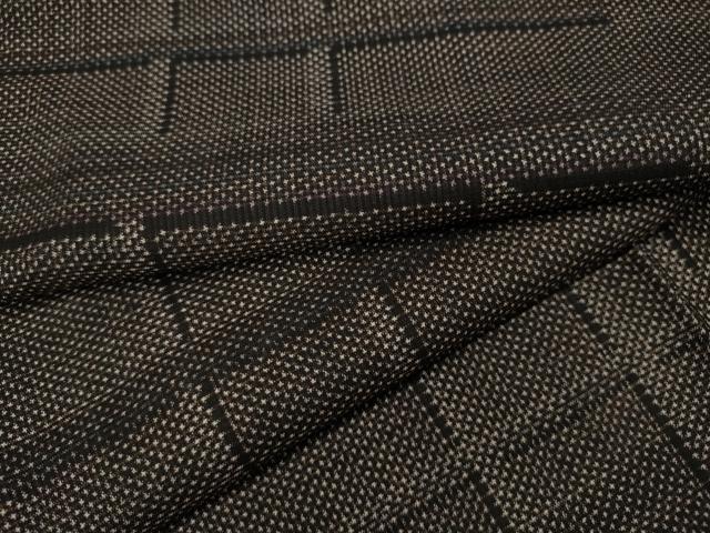 平和屋着物●本場大島紬　7マルキ　吉祥文　正絹　逸品　未使用　CAAX4721ut