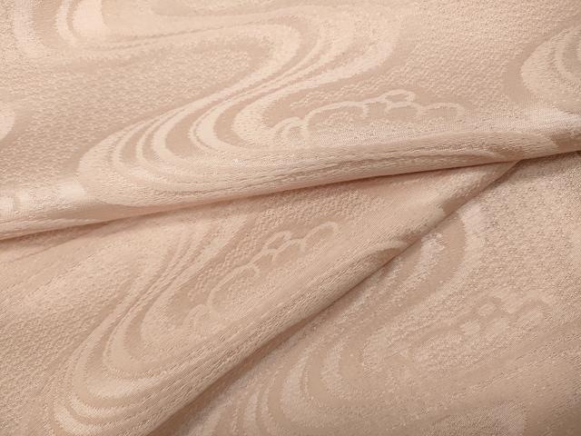 平和屋着物●上質な色無地　立波地紋　虹色　正絹　逸品　CAAX4746ut