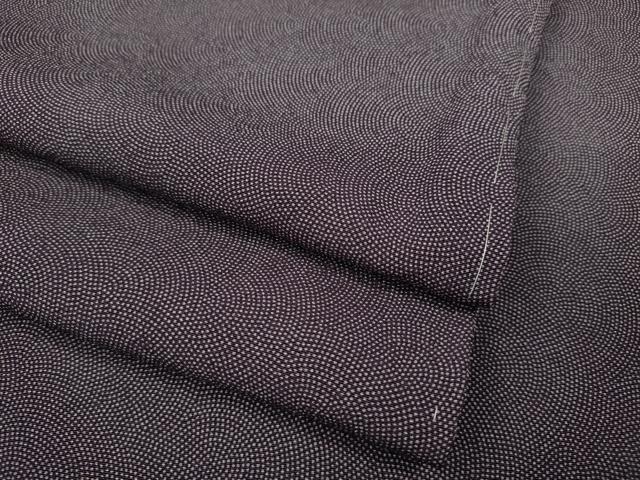 平和屋着物●江戸小紋　鮫小紋柄　まるやま扱い　正絹　逸品　未使用　CAAX4785ut