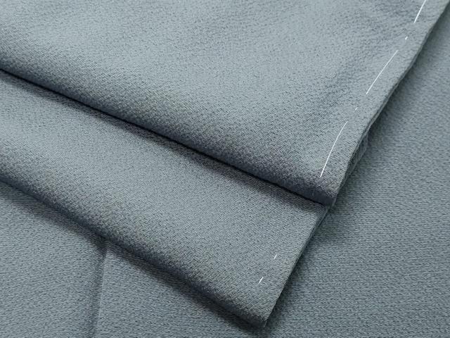 平和屋着物●上質な色無地　桔梗鼠色　正絹　逸品　未使用　CAAX5611gh