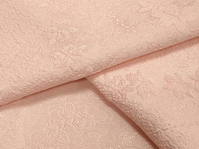 平和屋着物●上質な色無地　舞花吉祥地紋　虹色　正絹　逸品　CAAX5801gh