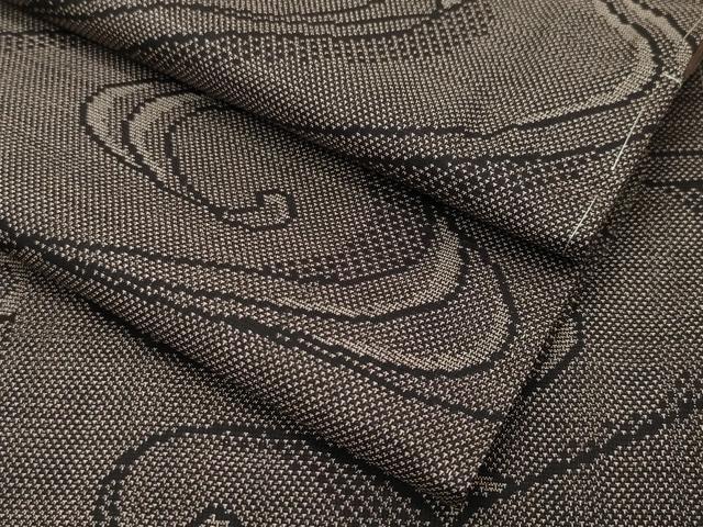 平和屋着物●本場大島紬　9マルキ　流水文　正絹　逸品　未使用　CAAX5810gh