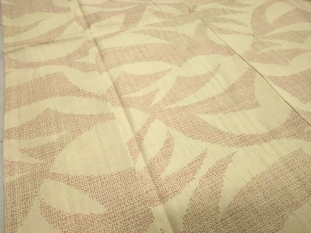 平和屋着物●本場結城紬　重要無形文化財　80亀甲　吉祥文　大丸扱い　正絹　逸品　未使用　CAAX5814gh