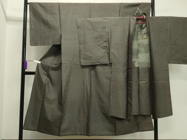 平和屋着物●男性　本場大島紬　アンサンブル　80亀甲　総詰め　正絹　逸品　CAAX5858gh