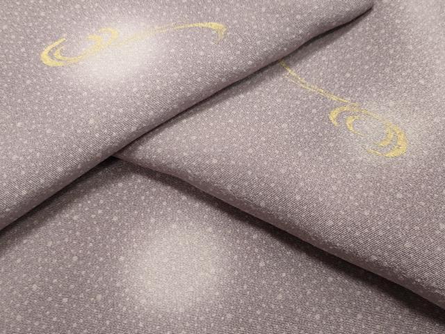 平和屋着物●上質な小紋　吉祥文　蛍暈し　金彩　正絹　逸品　CAAX5945gh