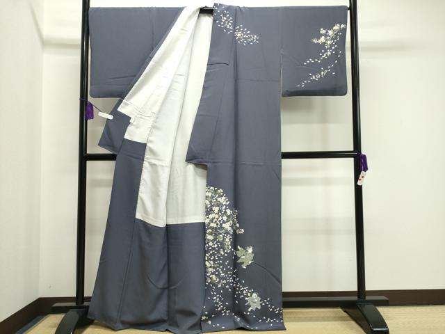 平和屋着物○訪問着 童子枝桜文 正絹 逸品 CAAX5947gh - www