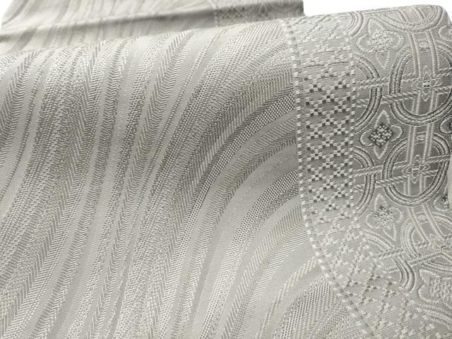 平和屋着物●全通柄　九寸名古屋帯　吉祥花文　正絹　逸品　CAAX7285hy 平和屋着物○全通柄 九寸名古屋帯 吉祥花文 正絹 逸品