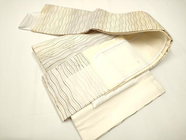 平和屋着物○ワンタッチつけ帯 市楽波筬織 やまと誂製 正絹