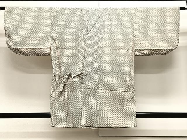 平和屋着物＃道中着　小花文　正絹　逸品　CAAX7857ua