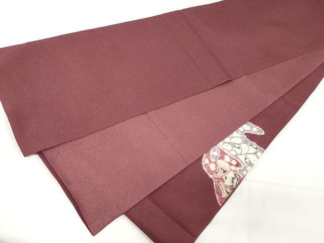 平和屋着物○太鼓柄袋帯 辻が花 絞り 正絹 逸品 CAAX9292yk