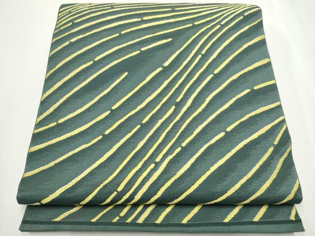 平和屋着物●六通柄　本袋帯　抽象文　正絹　逸品　CAAY2517hy