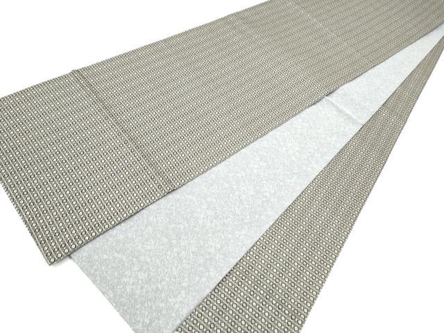 平和屋着物●両面　全通柄袋帯　横段菱文　ますいわ屋扱い　正絹　逸品　CAAY2672hy