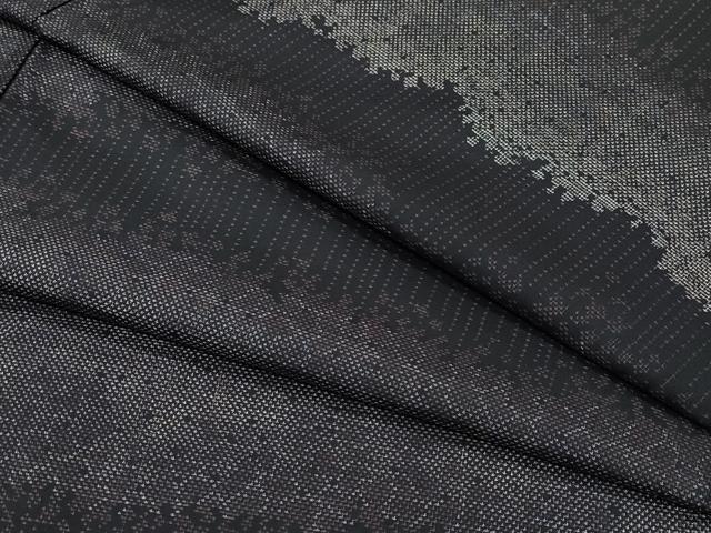 平和屋着物●本場大島紬　9マルキ　霞文　正絹　逸品　CAAY2828vf