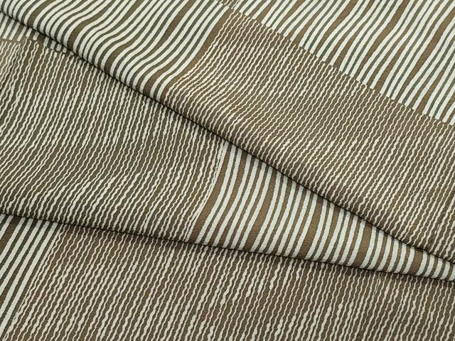 平和屋着物●上質な小紋　市松吉祥文　正絹　逸品　CAAY2940vf