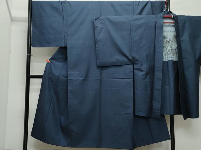 平和屋着物●男性　本場大島紬　アンサンブル　100亀甲　総詰め　正絹　逸品　CAAY3012vf