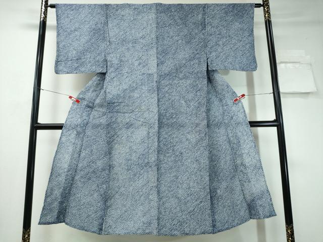 平和屋着物∴夏物　浴衣　有松鳴海絞り　三浦絞り　綿　逸品　CAAY4417ng