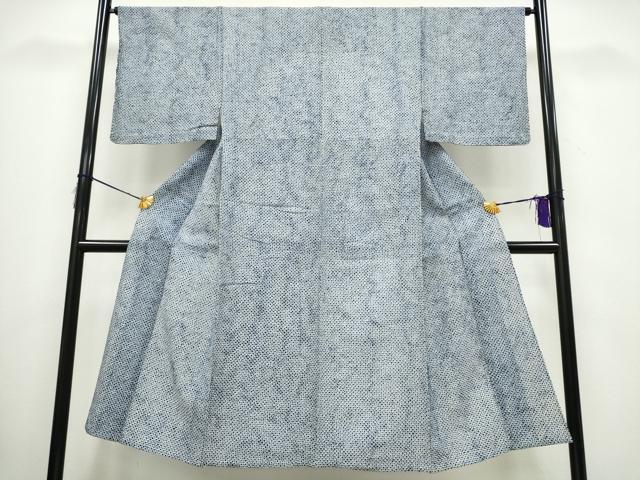 平和屋着物∴夏物　男性　浴衣　有松鳴海絞り　三浦絞り　綿　逸品　CAAY4544ng