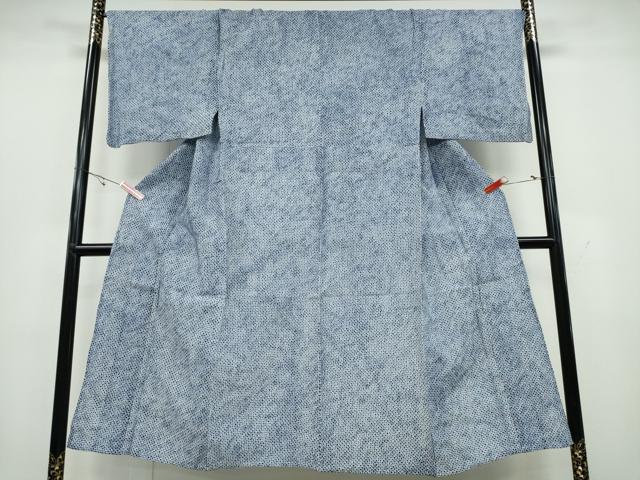 平和屋着物∴夏物　男性　浴衣　有松鳴海絞り　三浦絞り　綿　逸品　CAAY4587ng