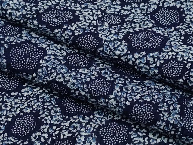 平和屋着物∴夏物　浴衣　小花文　綿　逸品　CAAY4696ng