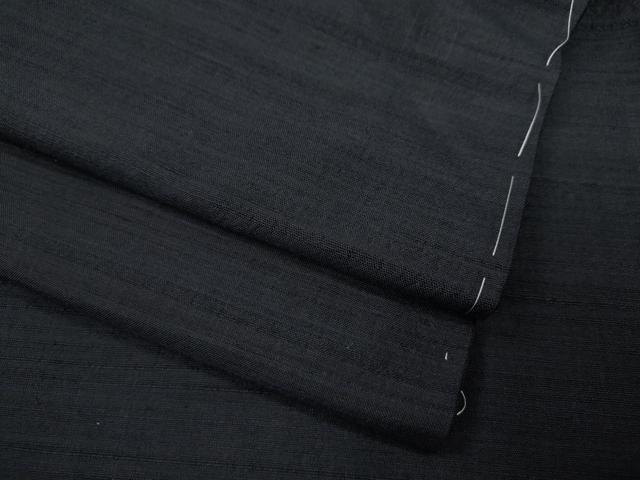 平和屋着物●男性　紬　横段霞文　正絹　逸品　未使用　CAAY4801ut