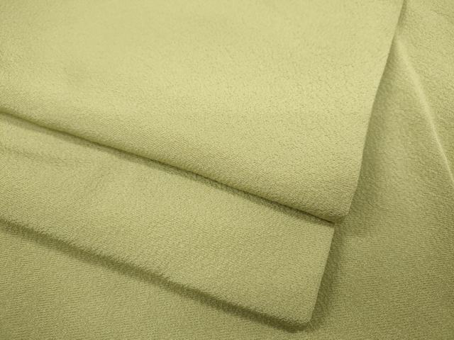 平和屋着物●上質な色無地　霞地紋　柳茶色　鈴乃屋扱い　正絹　逸品　CAAY5065ut