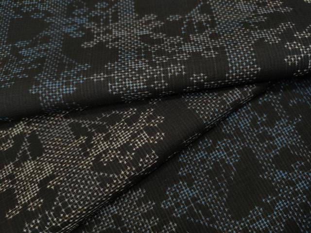 平和屋着物●本場大島紬　7マルキ　草木間道　正絹　逸品　CAAY5096ut