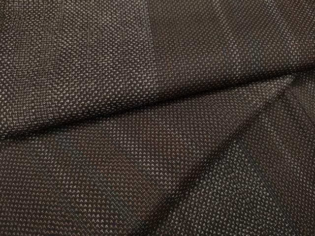 平和屋着物●本場大島紬　9マルキ　麻の葉間道　正絹　逸品　CAAY5183ut