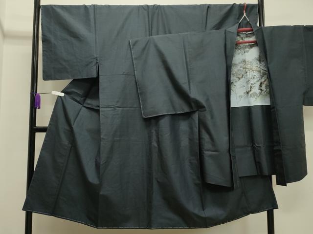 平和屋着物●男性　本場大島紬　アンサンブル　100亀甲　総詰め　正絹　逸品　未使用　CAAY8177gh