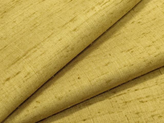 平和屋着物●上質な紬　芥子色　正絹　逸品　CAAY8185gh