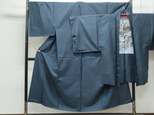 平和屋着物●男性　本場大島紬　アンサンブル　100亀甲　総詰め　正絹　逸品　CAAY9508th