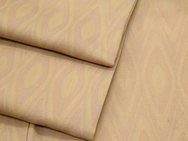 平和屋着物●上質なお召　吉祥文　正絹　逸品　CAAY9538th