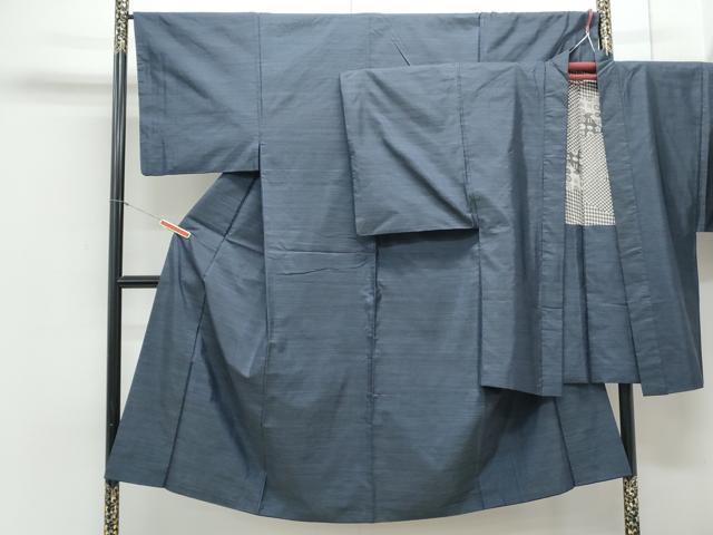 平和屋着物●男性　本場大島紬　アンサンブル　80亀甲　総詰め　正絹　逸品　CAAY9558th