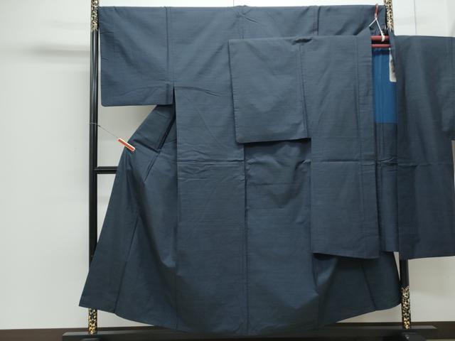 平和屋着物●男性　本場大島紬　アンサンブル　80亀甲　総詰め　正絹　逸品　CAAY9565th