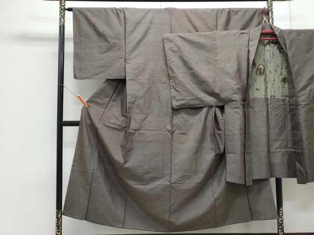 平和屋着物●男性　本場大島紬　アンサンブル　80亀甲　総詰め　正絹　逸品　CAAY9580th