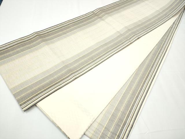 平和屋着物○ひなや工房 くむ・あむ・おる 伊豆蔵明彦 太鼓柄袋帯