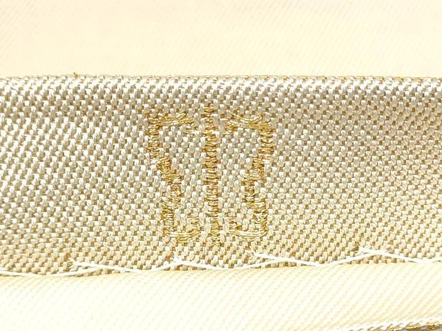 平和屋着物○西陣 川島織物 六通柄 本袋帯 地紙飛鶴