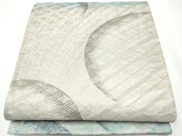 平和屋着物●六通柄袋帯　京の路　金銀糸　正絹　逸品　CAAY9756hy