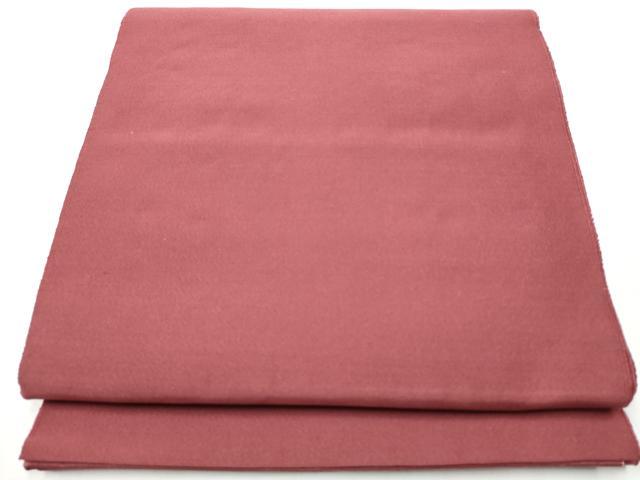 平和屋着物●爪掻き本綴れ　八寸名古屋帯　葡萄茶色　正絹　逸品　CAAY9832hy