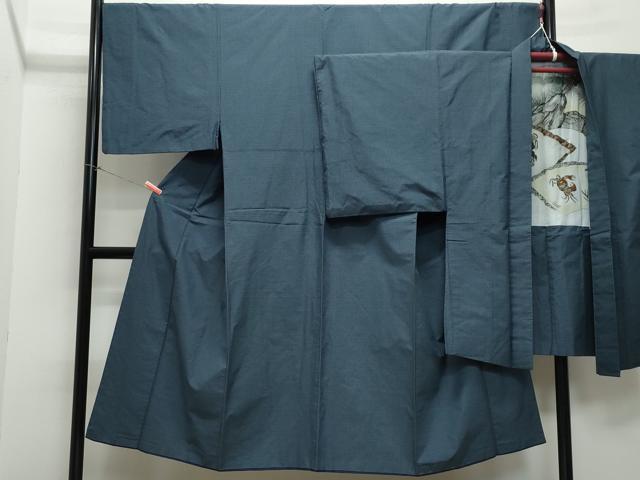 平和屋着物●男性　本場大島紬　アンサンブル　吉祥文　正絹　逸品　CAAZ0916vf