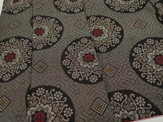 平和屋着物○本場大島紬 龍郷絣 正絹 逸品 CAAZ1149vf