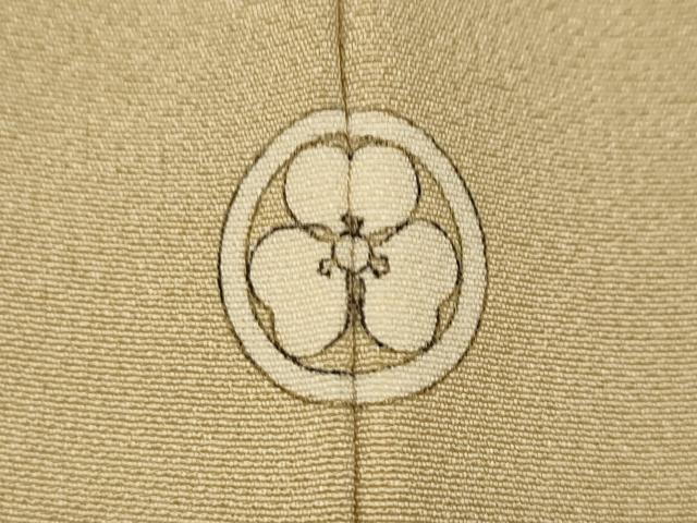 平和屋着物○豪華色留袖 駒刺繍 雪芝草花文 金彩 正絹 逸品