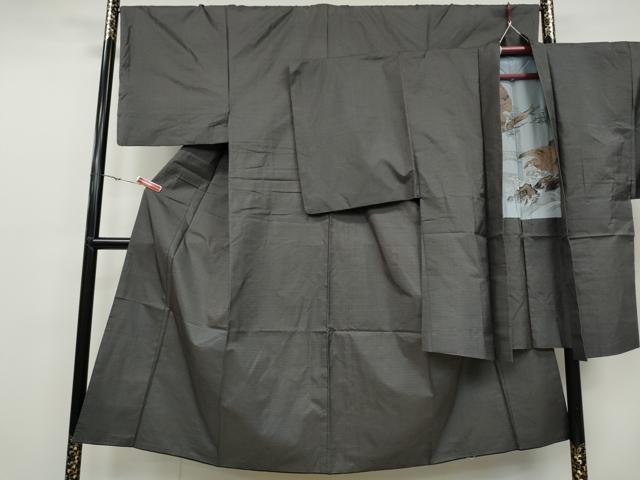 平和屋着物●男性　本場大島紬　アンサンブル　120亀甲　総詰め　正絹　逸品　CAAZ2558ut